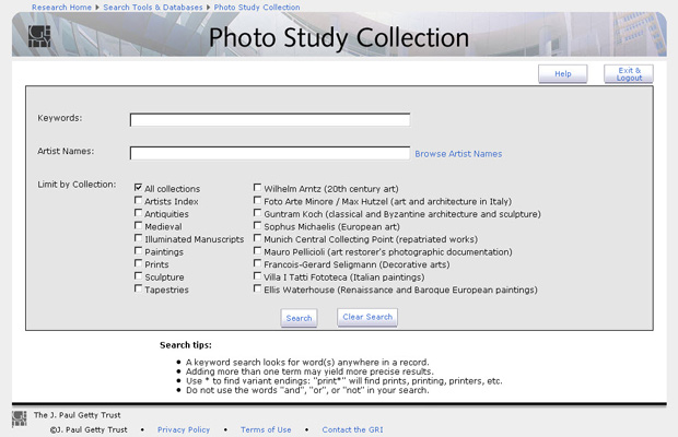 Research Institute Launches New Search Interfaces for Library Catalog ...