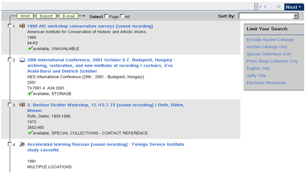 Research Institute Launches New Search Interfaces for Library Catalog ...