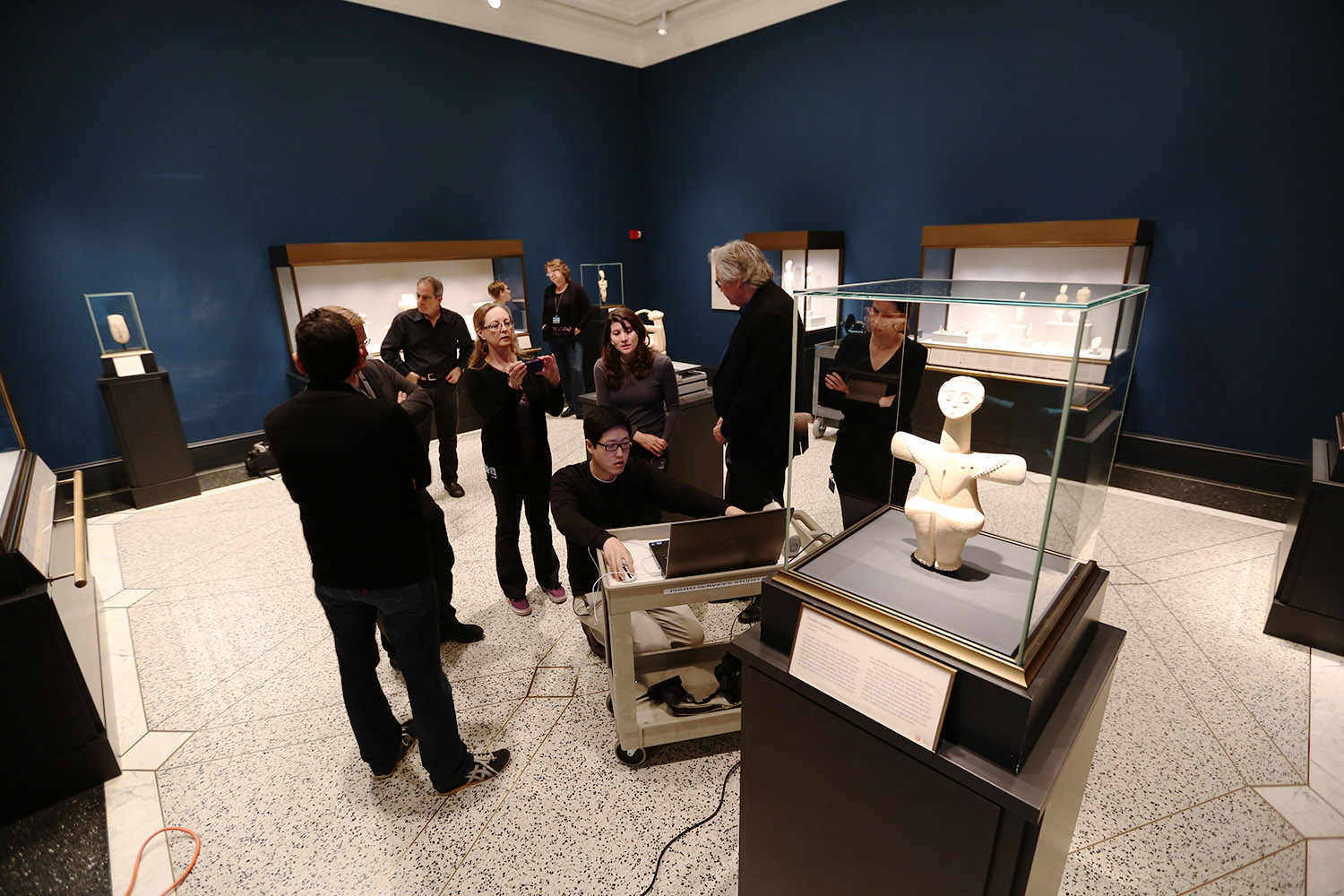 3d Scanning Meets Ancient Art Getty Iris