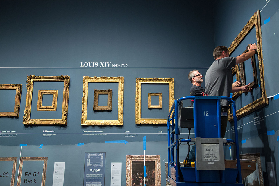 Framing a Frames Exhibition | Getty Iris