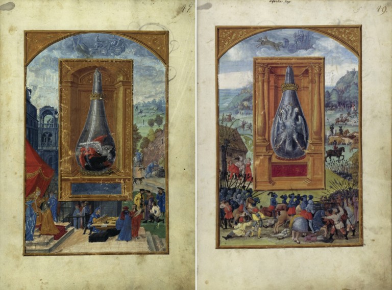 Illuminating Alchemy’s Colorful Peacock Stage | Getty Iris