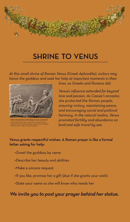 “Dear Venus”: Praying to an Ancient Goddess at the Getty Villa | Getty Iris