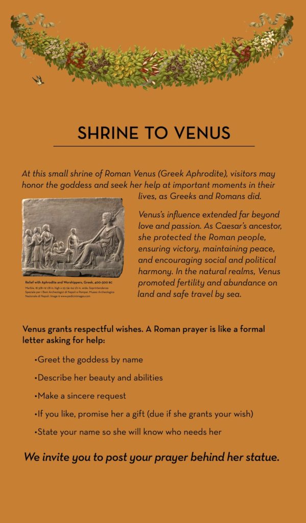 “Dear Venus”: Praying to an Ancient Goddess at the Getty Villa | Getty Iris